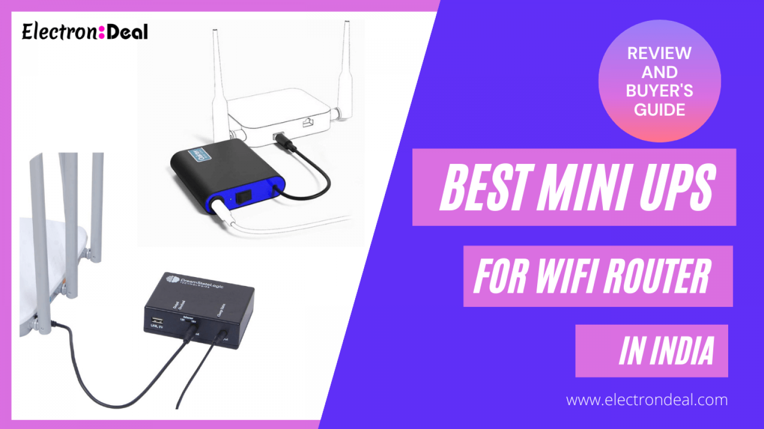 7 Best Mini UPS for WiFi Router in India (2024) | Reviews!